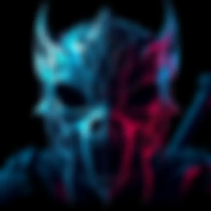Illustration of Corvo's Mask: Artistic Take Revealed : LevelUpTalk