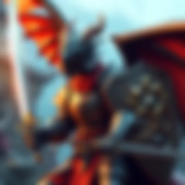 Finding the Perfect Sword and Shield for Dragon Knight : LevelUpTalk