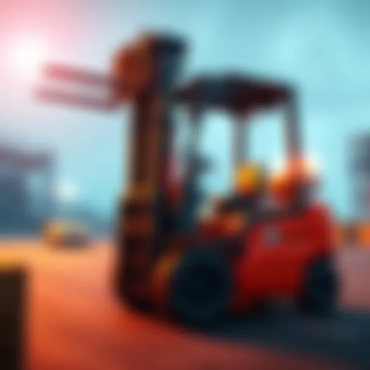 Exploring Drivable Forklifts in Forklift Sumo Game : LevelUpTalk