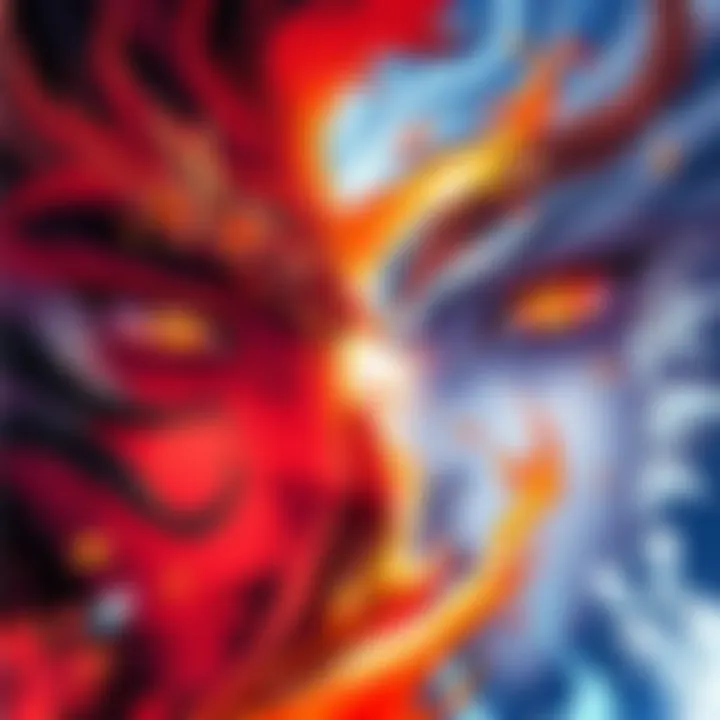 Reviving a Classic: Wrath vs Fury Retouched Art Piece : LevelUpTalk