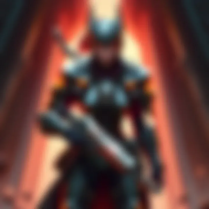 Day 51: Armored Female Doom Slayer Artwork Unveiled : LevelUpTalk