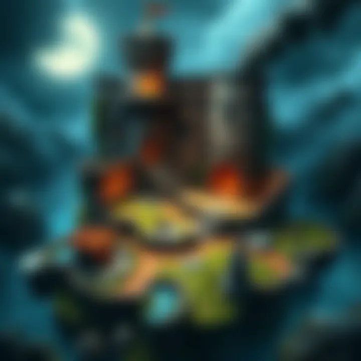 Explore the Forsaken Bastion 55x40 Battle Map : LevelUpTalk