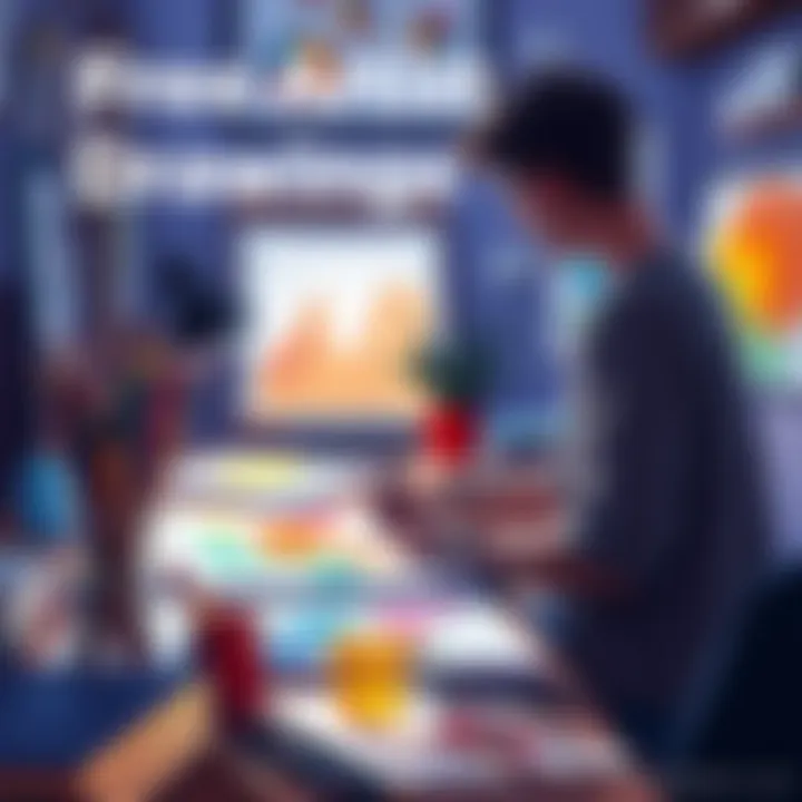 Free Custom Drawings Offered by Learning Artist : LevelUpTalk