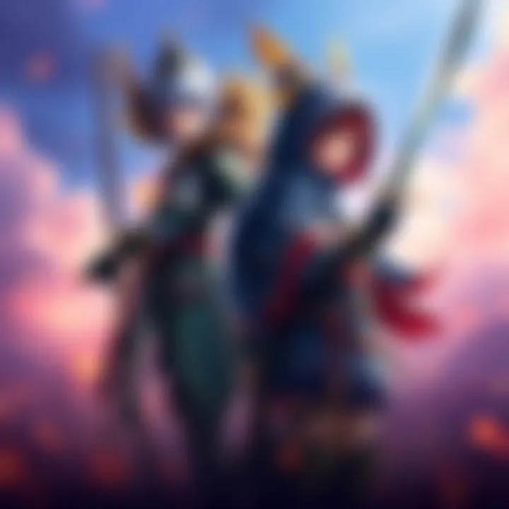 New Gacha Characters Revealed in MH Outlanders Art : LevelUpTalk