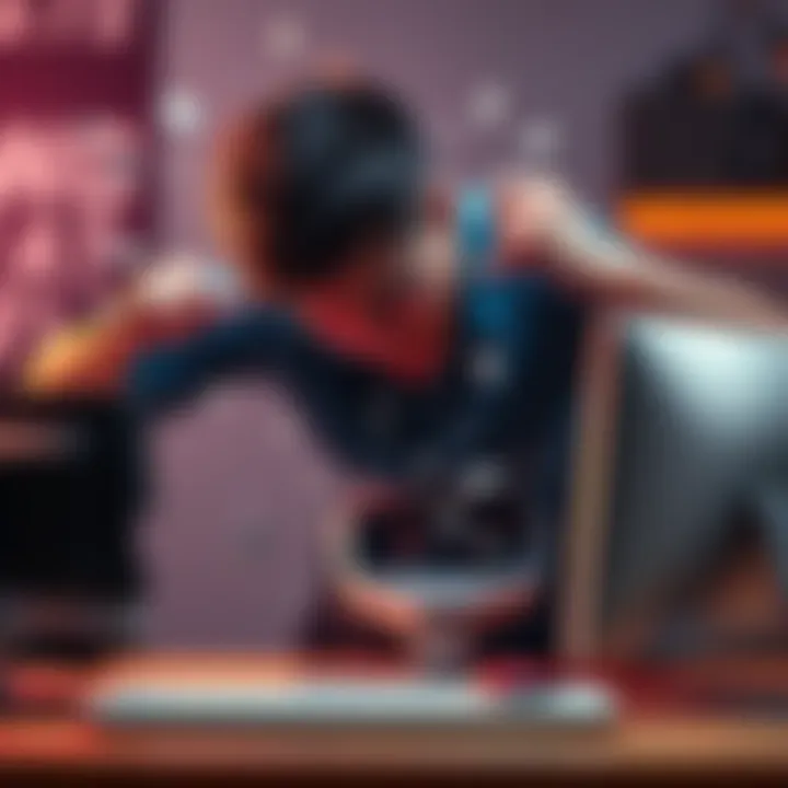 Frustrated Gamer Breaks Monitor After Boss Battle Rage : LevelUpTalk