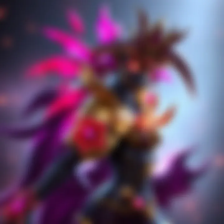 Gilded Death Blossom Skin Design Gets a Makeover : LevelUpTalk
