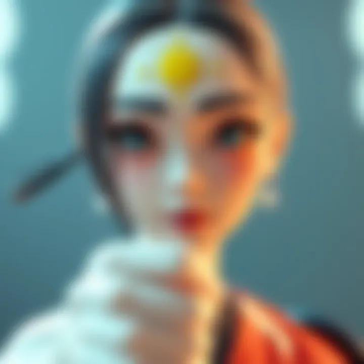 Kiriko Skin Flaw Causes Emote Bugs and Missing Eyebrows : LevelUpTalk