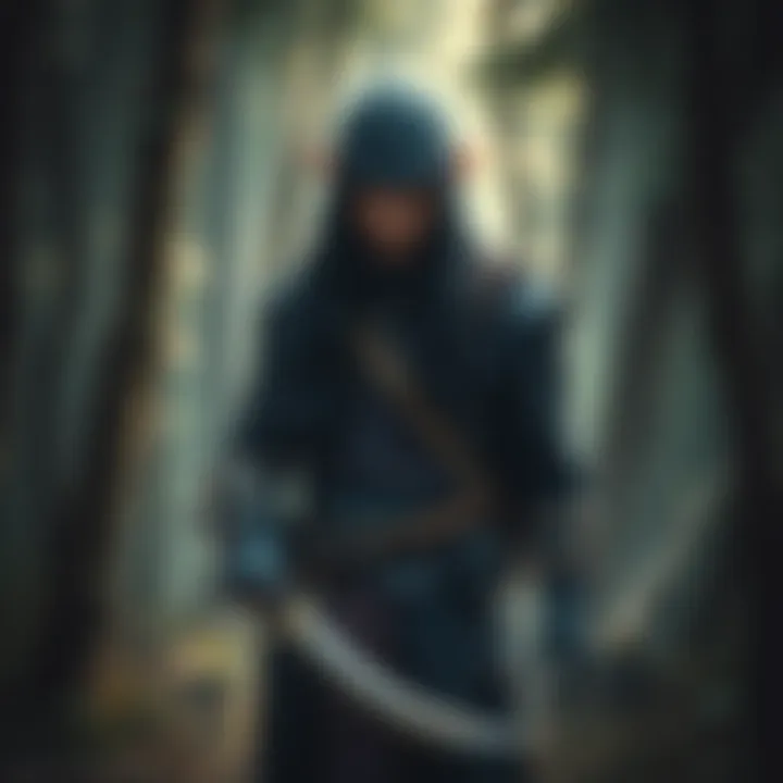 Meet Lorynth Duskveil: The Assassin Elf's Dark Journey : LevelUpTalk