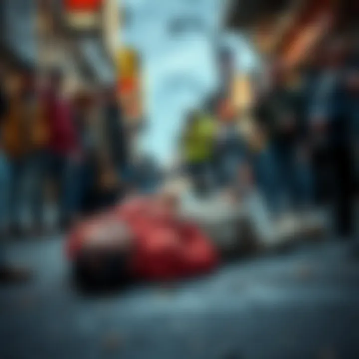 Shocking Moment: Man Falls Over and Dies Unexpectedly : LevelUpTalk