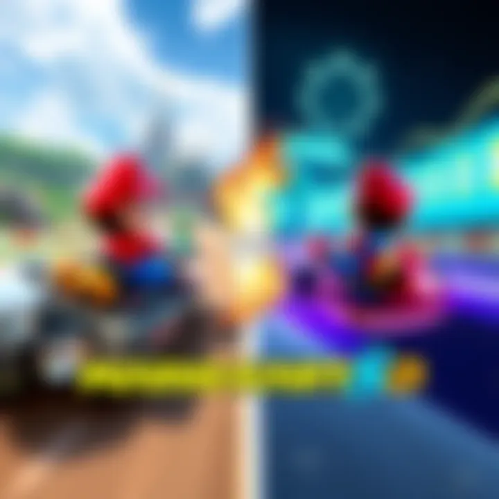 Comparing Challenge: Mario Kart World vs Mario Kart 8D : LevelUpTalk