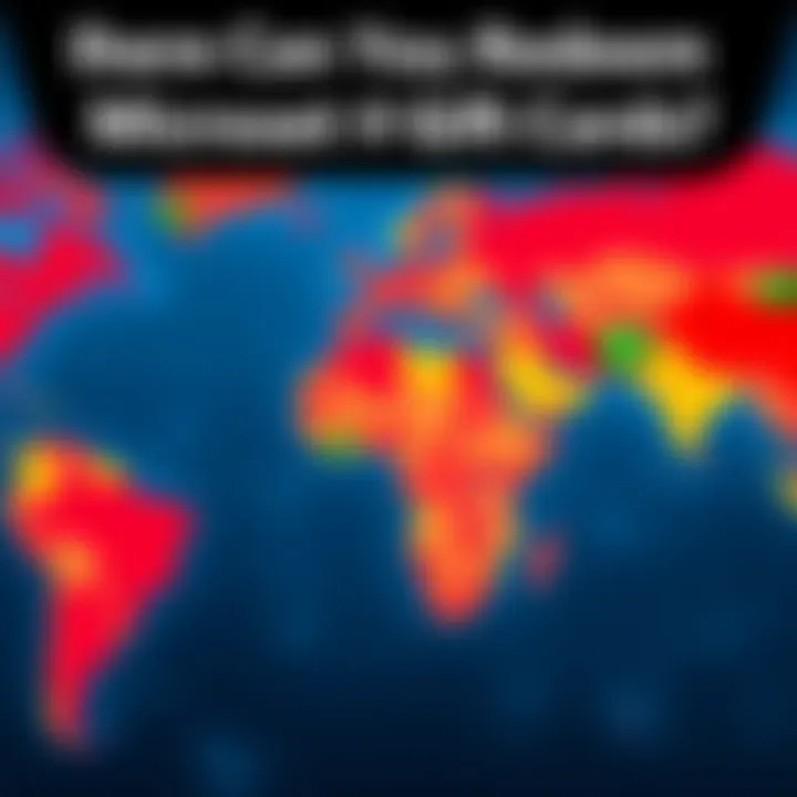 Where Can You Redeem Microsoft Gift Cards Globally? : LevelUpTalk