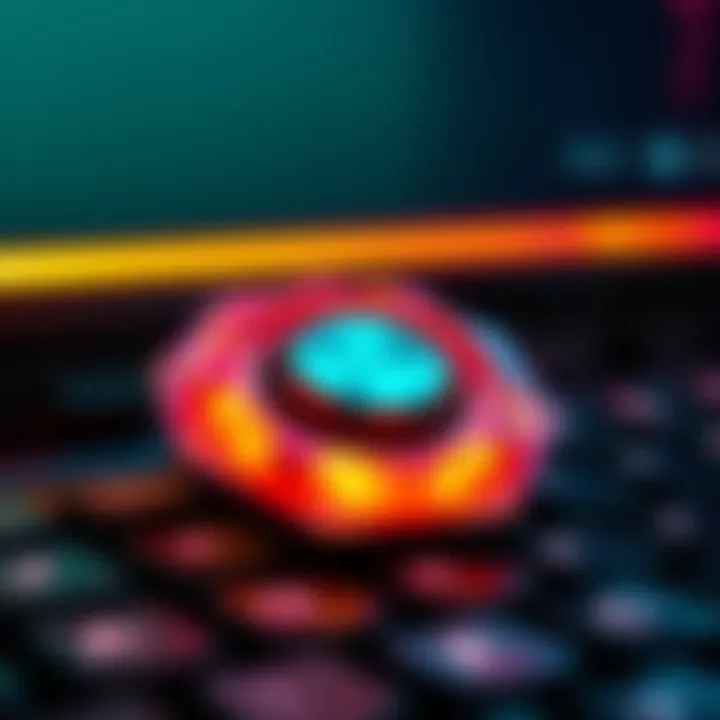 My ROG Astral GPU's Unique Shift Key: A Fidget Spinner : LevelUpTalk