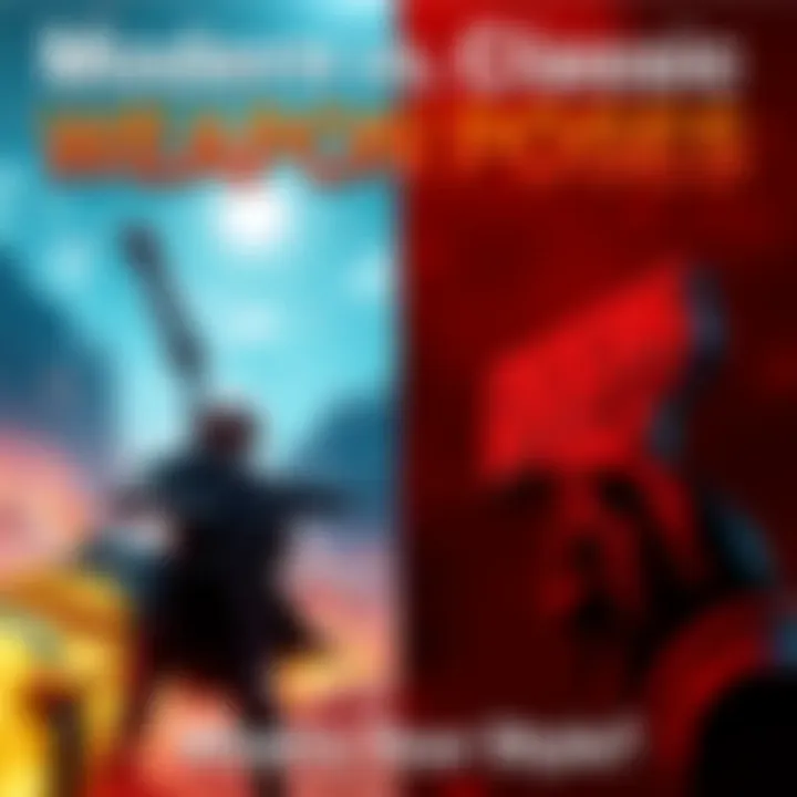 Modern vs. Classic Weapon Poses: What’s Your Style? : LevelUpTalk