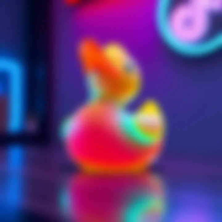Get Your Neon Duck! Combatglue Now Live on TikTok : LevelUpTalk