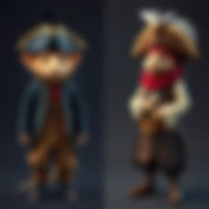 Choosing Between the Scurvy and Grimy Pirate Outfits : LevelUpTalk