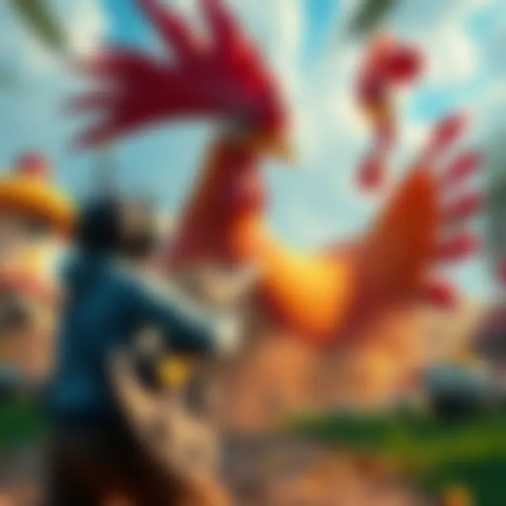 Battling Beasts: Overcoming a Giant Chicken in Gameplay : LevelUpTalk