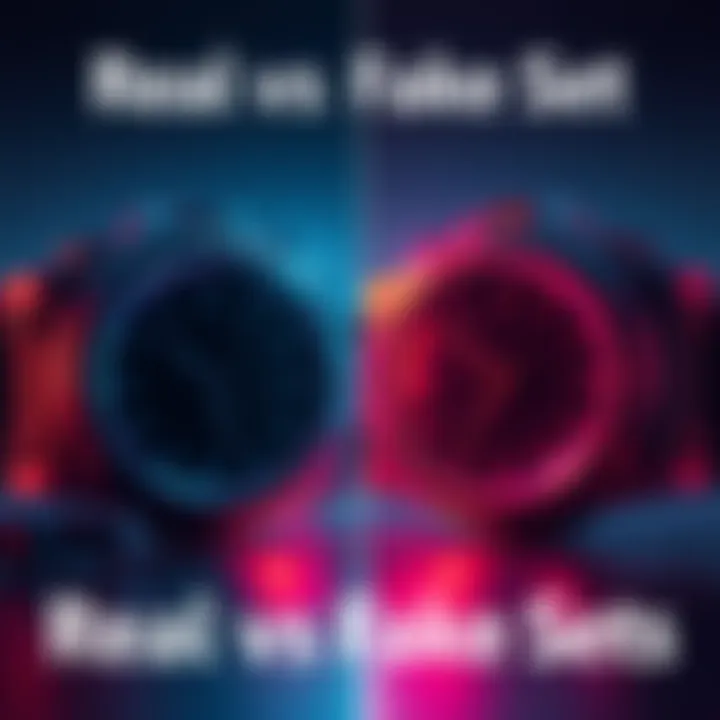 Identifying Real vs Fake Sets: Key Differences Uncovered : LevelUpTalk