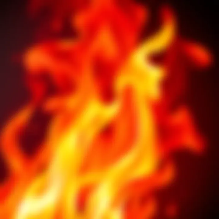 Red or Gold Fire? Exploring Color Meanings in Flames : LevelUpTalk