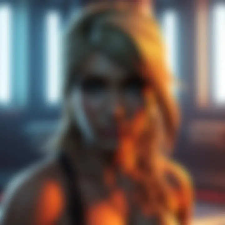 Creating Rhea Ripley: Frustrations with Game Graphics : LevelUpTalk