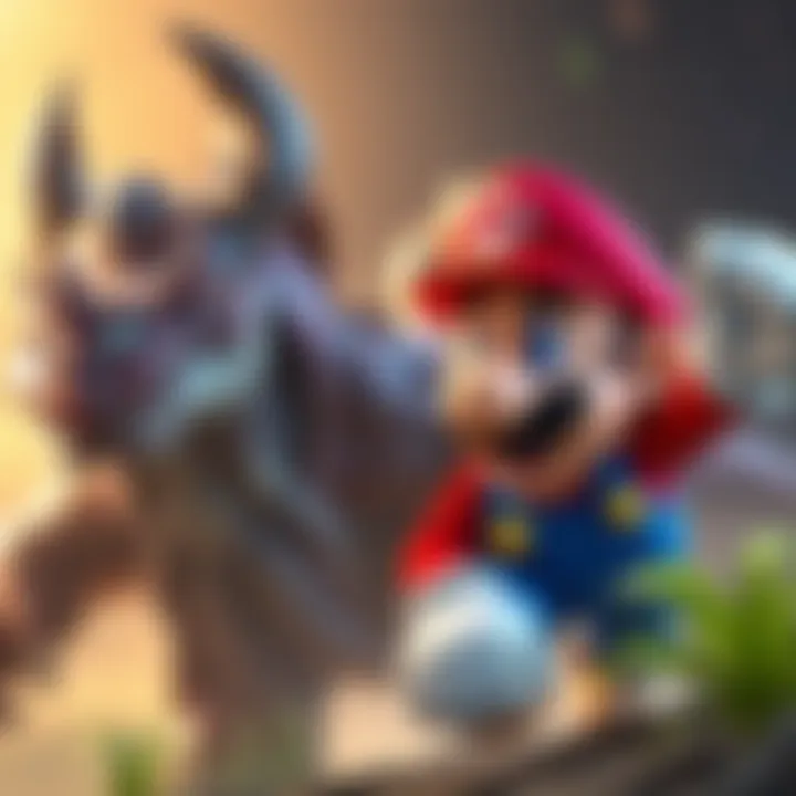Super Mario Bros Event Quest Takes Over MH4U Gameplay : LevelUpTalk