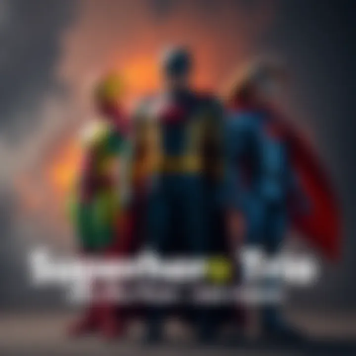Creative Names for Superhero Trio: Join the Fun! : LevelUpTalk