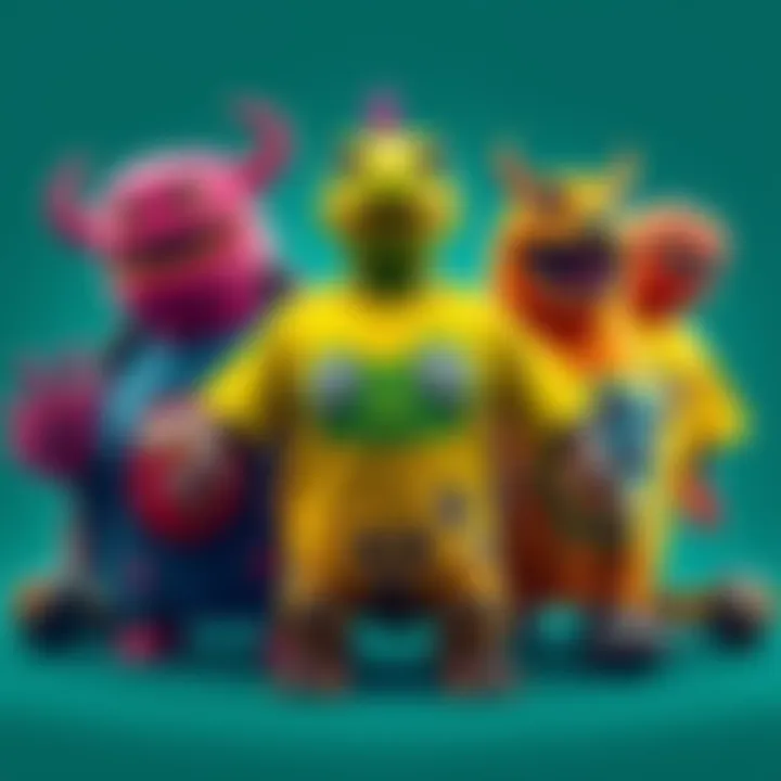 Creative Monster Names Inspired by TeeTurtle Shirts : LevelUpTalk