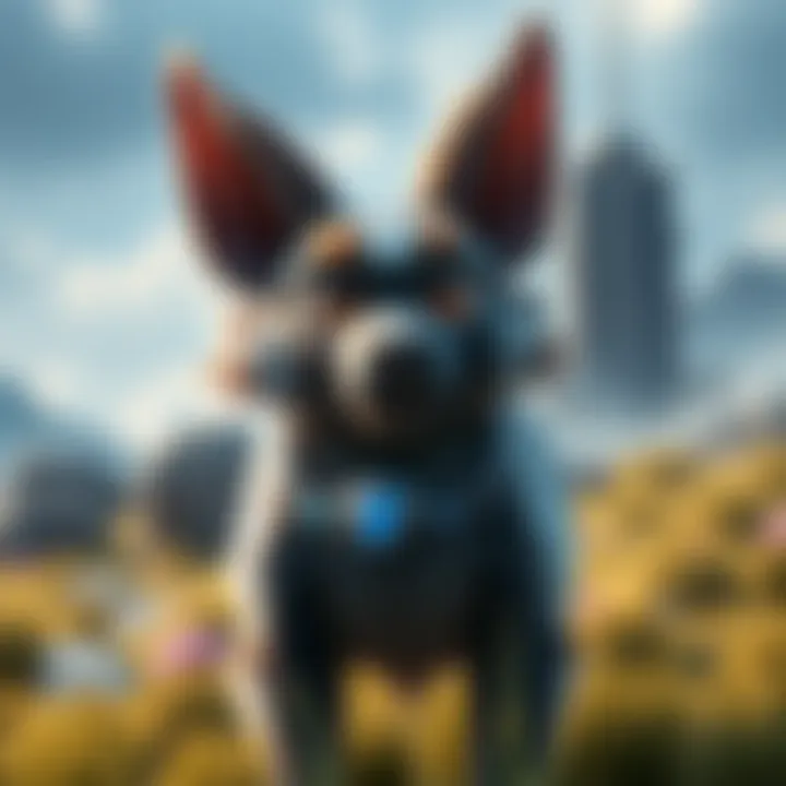 Meet Thimble: The Handsome Giant Kubrow of Orbiter : LevelUpTalk