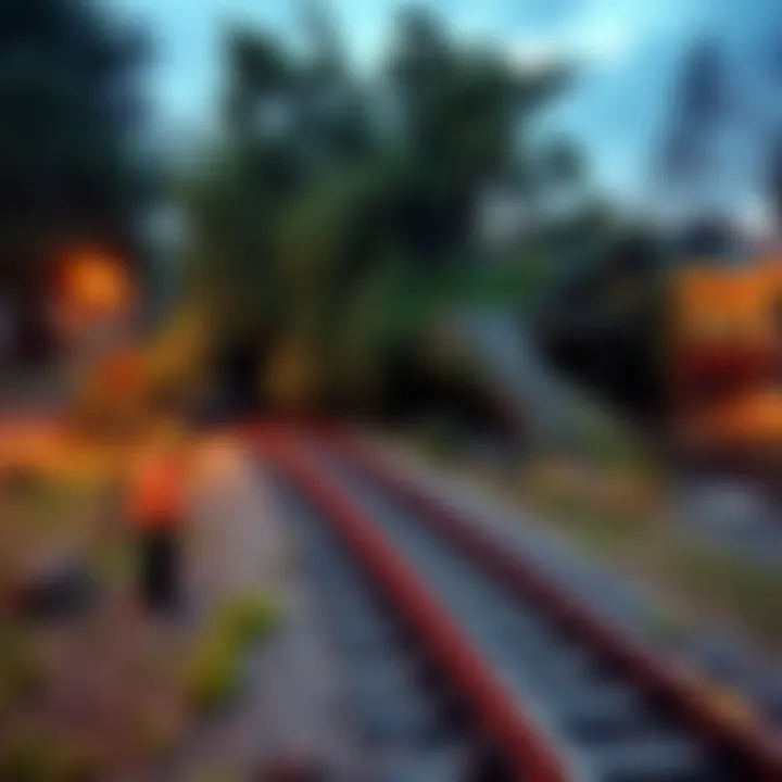 Tree Blockage Causes Frequent Train Delays : LevelUpTalk