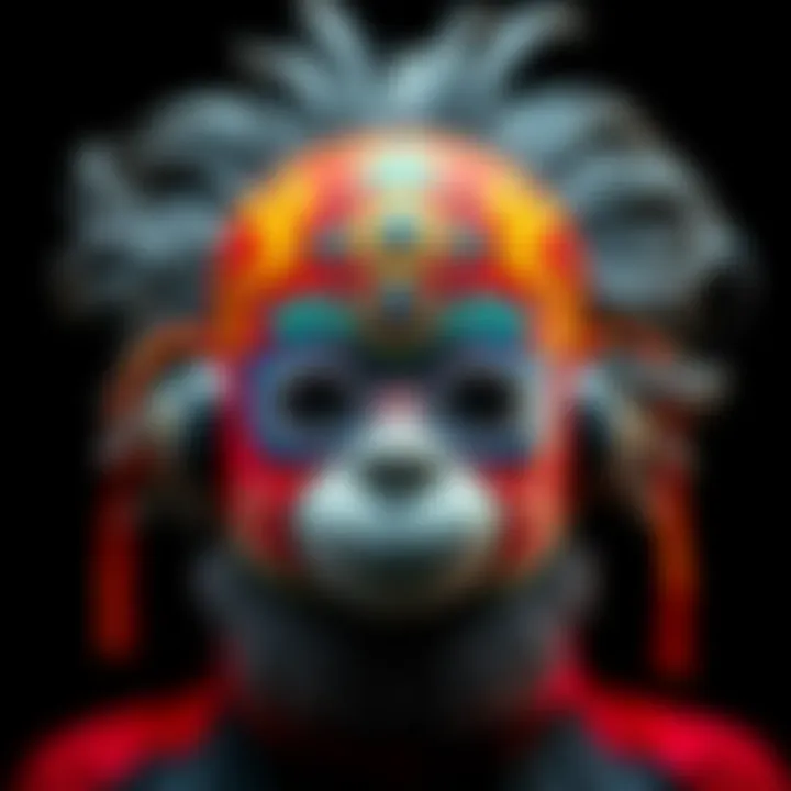 Distinctive Mask Shared by a Community Member : LevelUpTalk