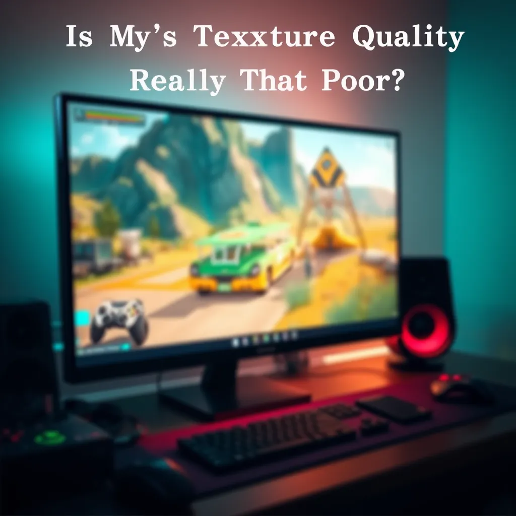 Is My Game's Texture Quality Really That Poor? : LevelUpTalk