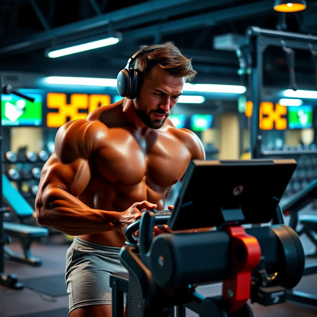 Connect with a 30M Bodybuilder for Free Gaming & Fitness : LevelUpTalk