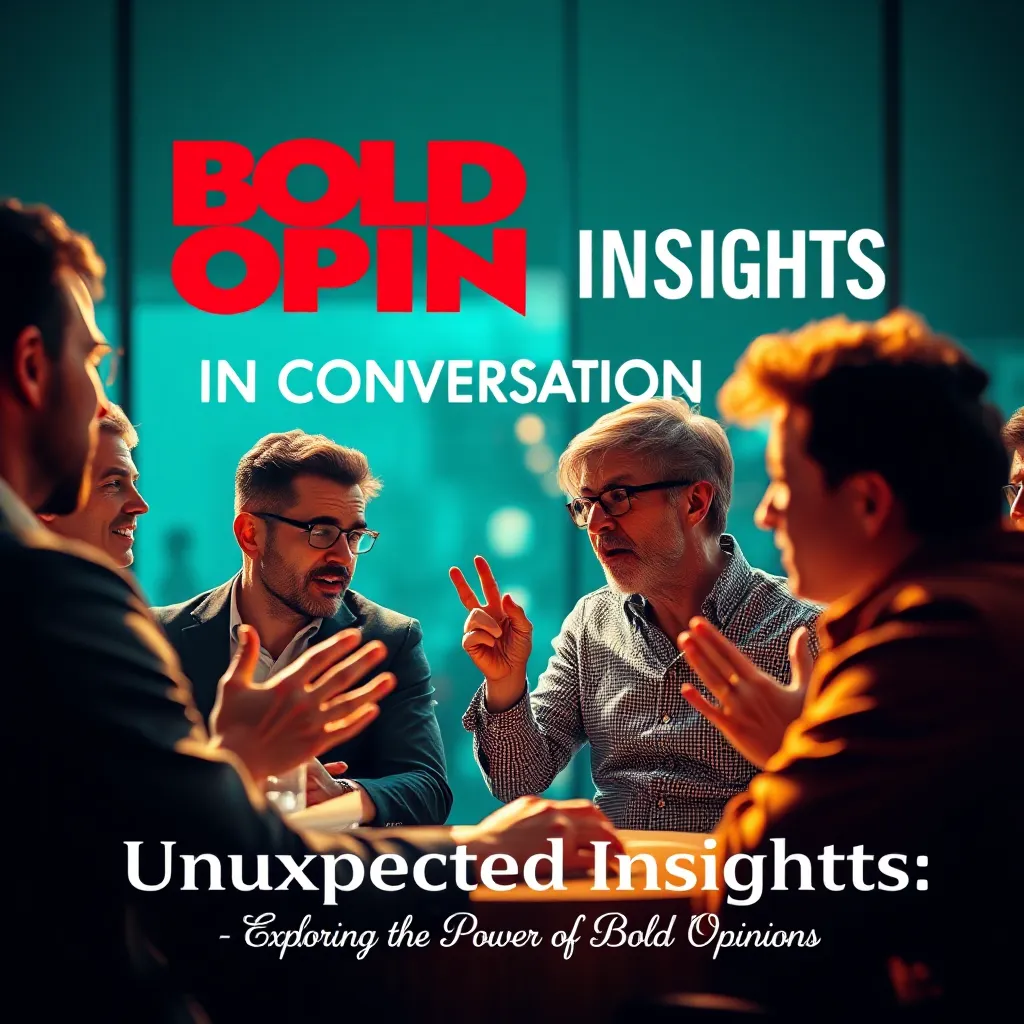 Unexpected Insights: Exploring the Power of Bold Opinions : LevelUpTalk