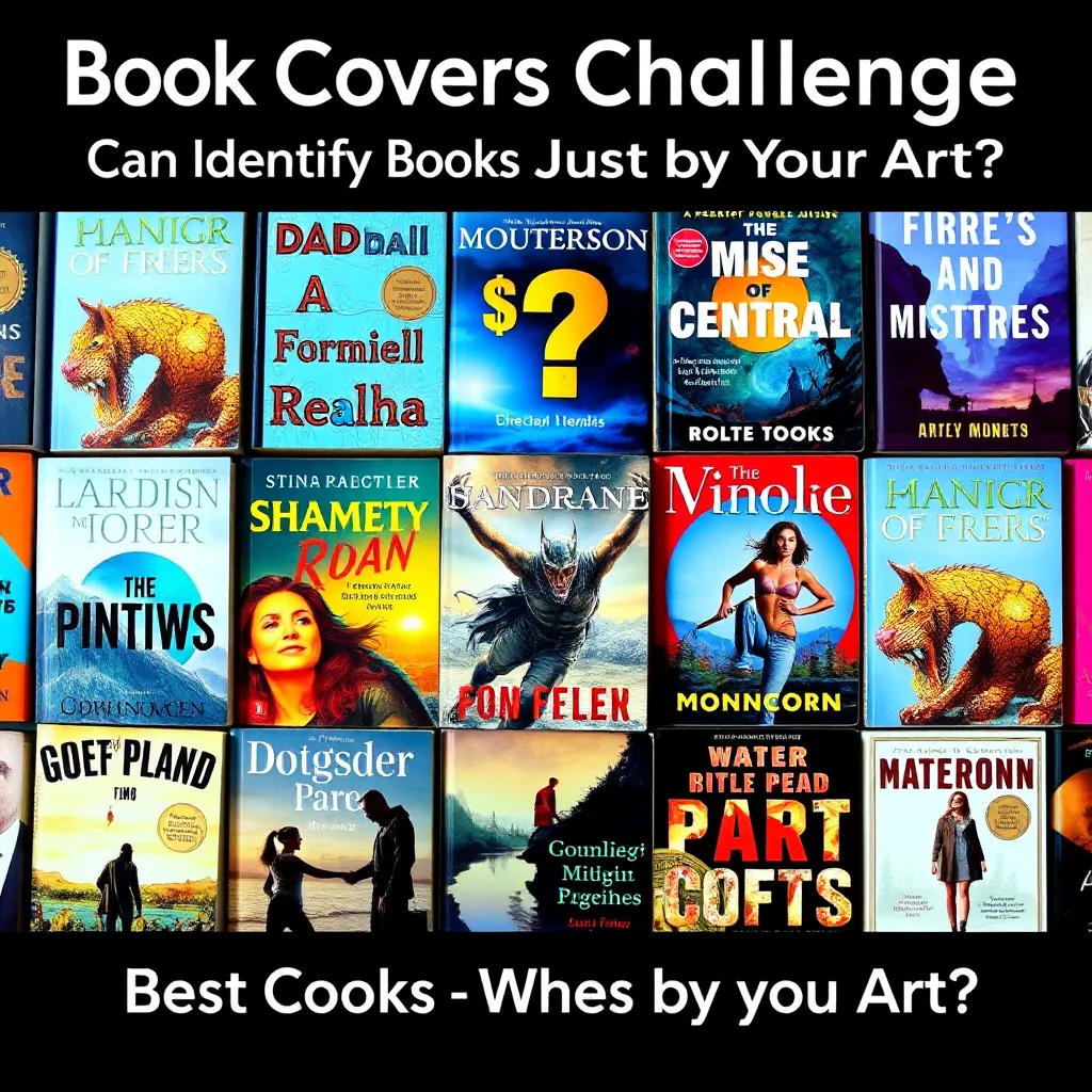 Can You Identify Books Just by Their Art? : LevelUpTalk