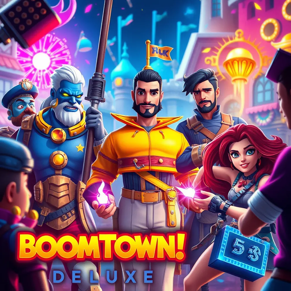 Experience the Thrilling Gameplay of BoomTown! Deluxe : LevelUpTalk