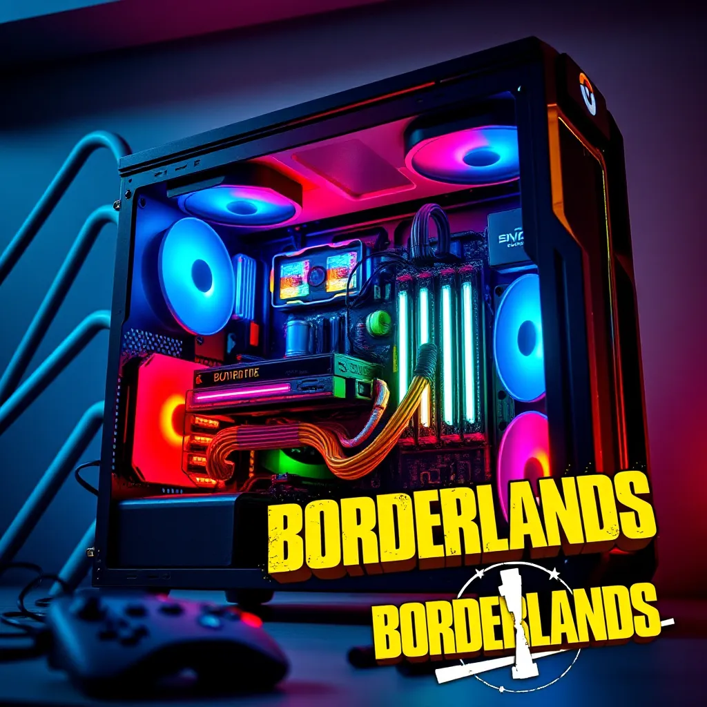 Stylish Borderlands-Themed ITX PC Case Build : LevelUpTalk