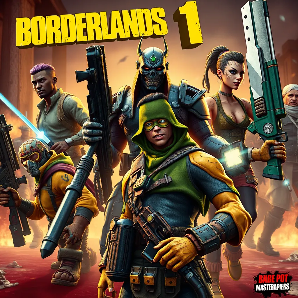 Exploring the Classic Characters of Borderlands 1 : LevelUpTalk