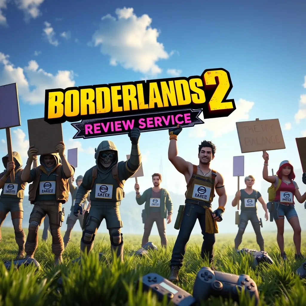 Borderlands 2 Faces Review Bomb Amid TOS Issues : LevelUpTalk