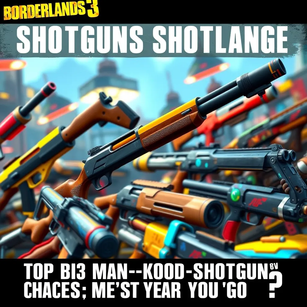 Top BL3 Shotgun Choices: What's Your Go-To? : LevelUpTalk