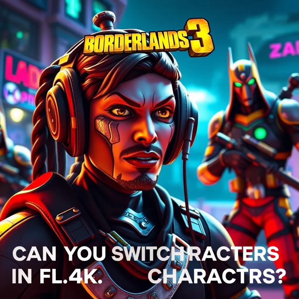 Can You Switch Characters in Borderlands 3? : LevelUpTalk