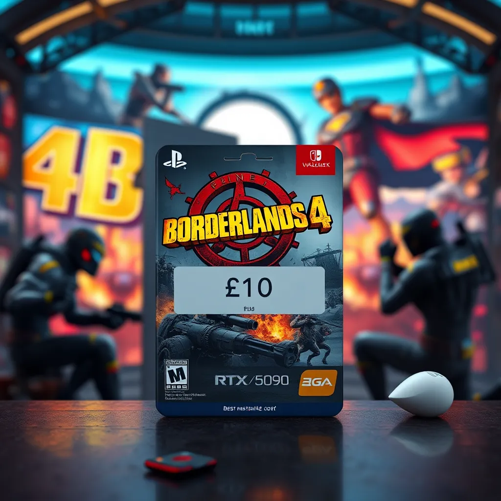 Selling Borderlands 4 Code for Just £10 : LevelUpTalk