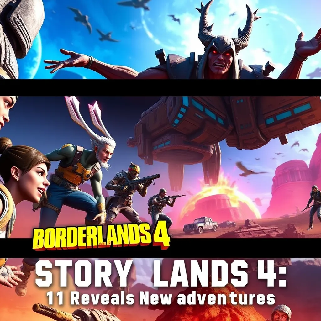 Borderlands 4: Story Trailer Reveals New Adventures : LevelUpTalk