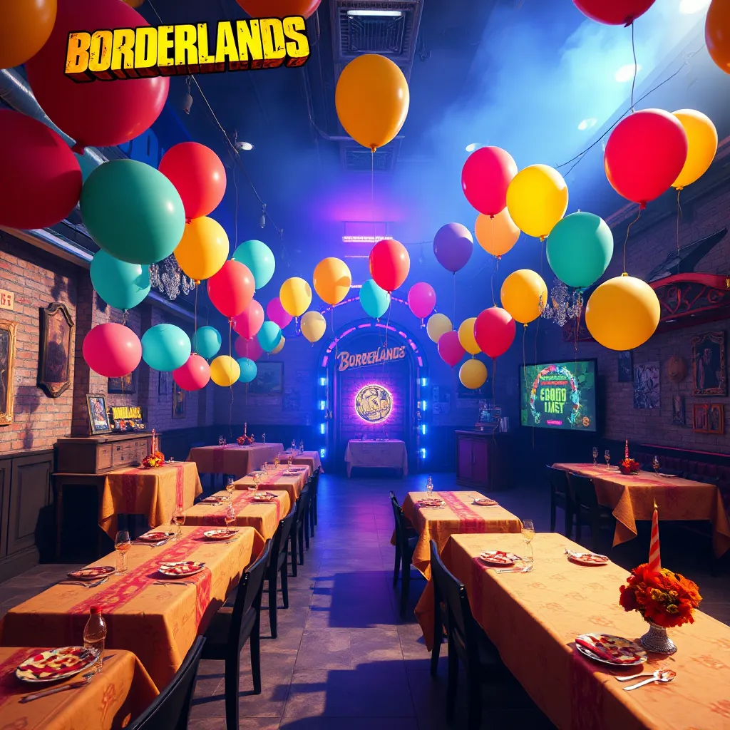 Searching for Borderlands Birthday Decor: Help Needed! : LevelUpTalk