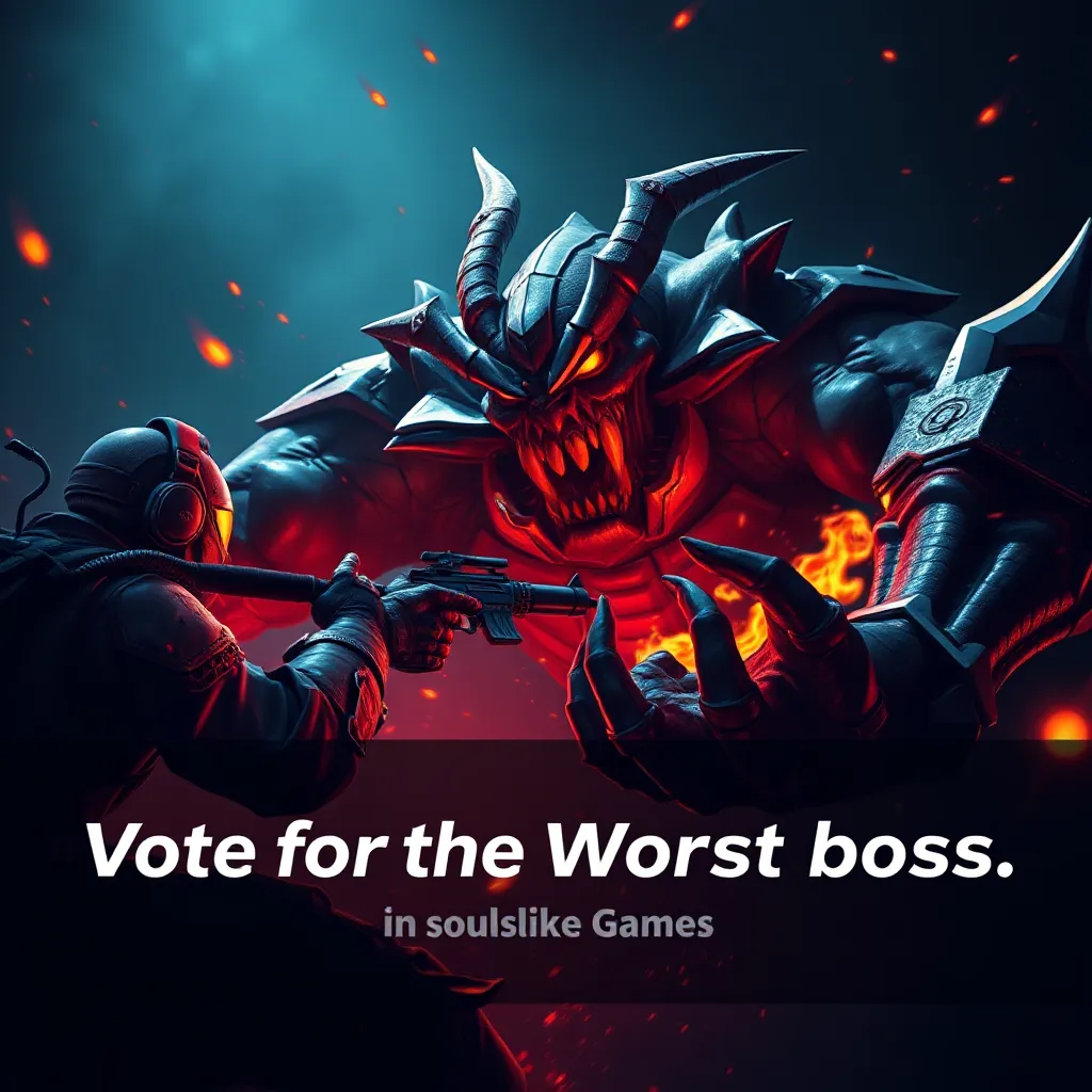 Vote for the Worst Boss in Soulslike Games! : LevelUpTalk