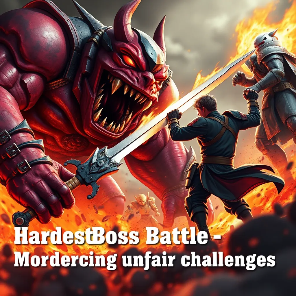 Hardest Boss Battle - Overcoming Unfair Challenges : LevelUpTalk