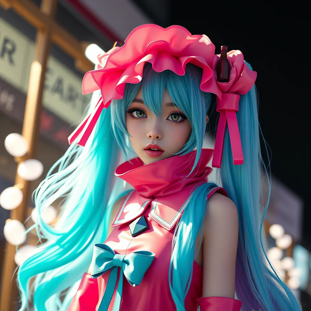 Bottle Miku Cosplay Brings Characters to Life with Style : LevelUpTalk