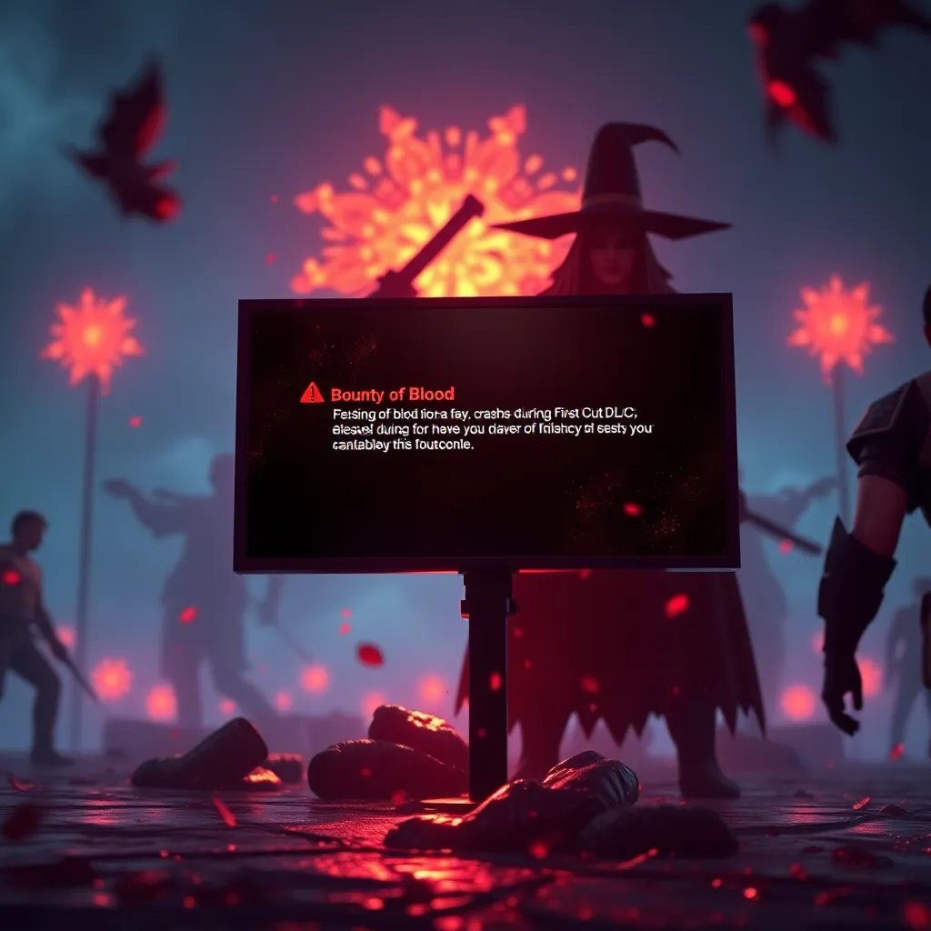 Bounty of Blood DLC Crashes During First Cutscene : LevelUpTalk