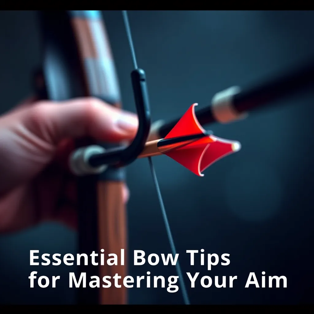 Essential Bow Tips for Mastering Your Aim : LevelUpTalk