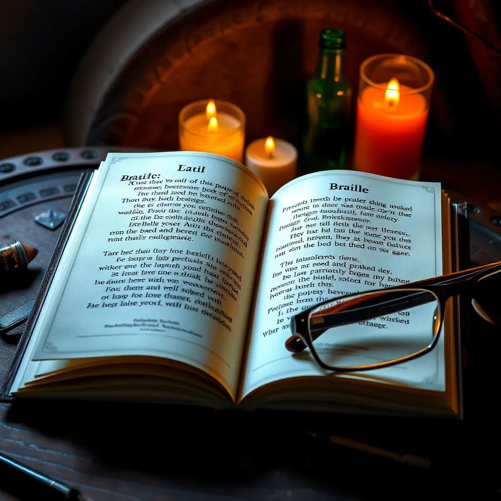 Exploring the Existence of Braille in the Wizarding World : LevelUpTalk