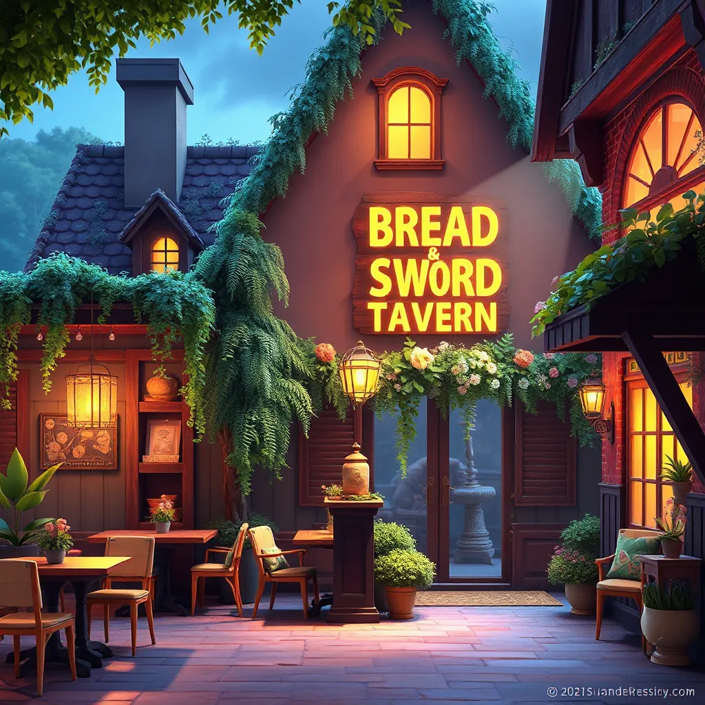 Experience Bread & Sword Tavern: The Animated Art Piece : LevelUpTalk