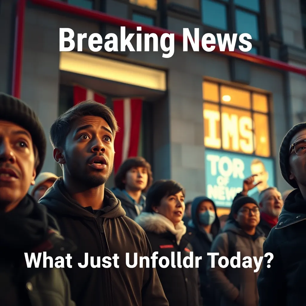 Breaking News Alert: What Just Unfolded Today? : LevelUpTalk